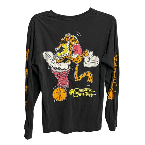 Cheetos | Shirts | Cheetos Chester Cheeta Mens Long Sleeve Basketball ...